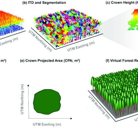 Pdf Individual Tree Attribute Estimation And Uniformity Assessment In