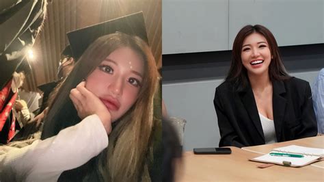 高材生无误！pui Yi绝美大学毕业曝光…上台领取证书！ Xuan