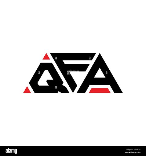 Qfa Triangular Stock Vector Images Alamy