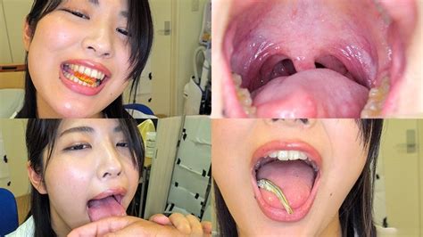 Aoi Ito Showing Inside Her Mouth Sucking Fingers Swallowing Gummy