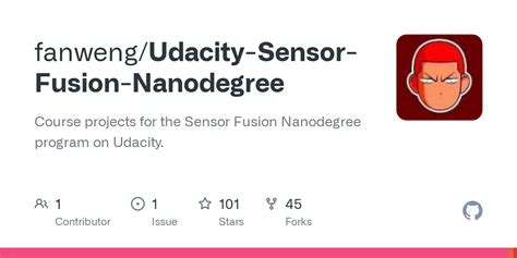 github fanweng udacity sensor fusion nanodegree course projects for