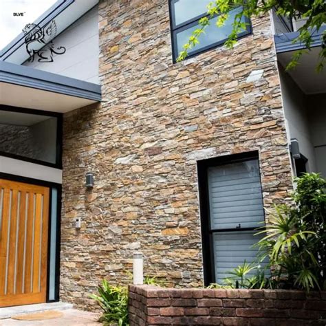 Chinese Factory Exterior Wall 3d House Slate Stone Veneer Natural Culture Stone Cladding Tiles