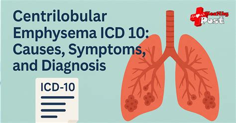 Centrilobular Emphysema Icd 10 Causes Symptoms Diagnosis