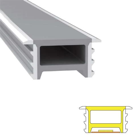 Flat 10mm Led Tape Light Diffuser Flexible Recessed Light Cover