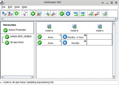 Create Lifekeeper Sap Hana Resource Lifekeeper For Linux Live 951