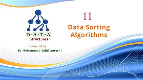 11dsa Data Sorting Algorithms 1pdf