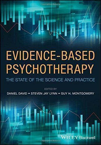Evidence Based Psychotherapy The State Of The Science And Practice Twin Sea Star