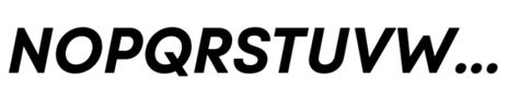 code next bold italic font sans serif modern what font is