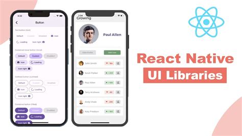 ¿vale La Pena Utilizar Una Librería De Ui Para React Native Youtube