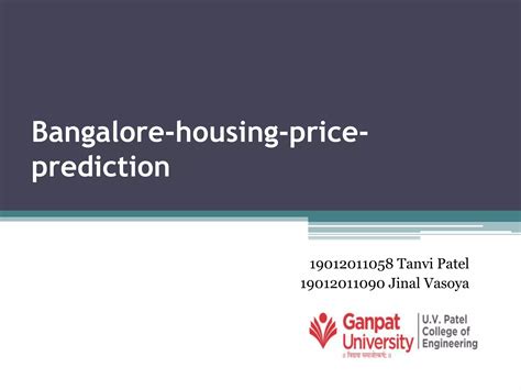 Housing Price Prediction Pptx