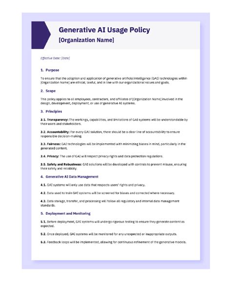 How To Develop A Generative Ai Chatgpt Policy Free Template Aihr