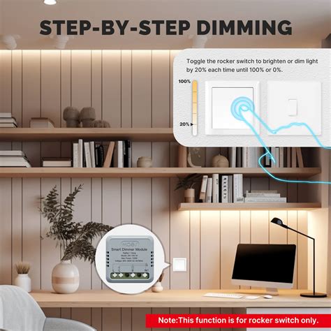 Zigbee Smart Dimmer Switch Module Timer Diy Breaker 1 2 Gang Moes