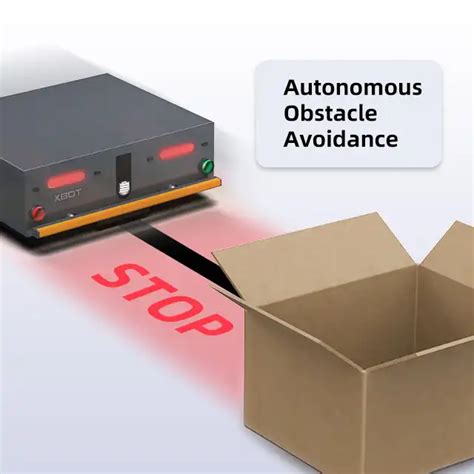 Xbot50 산업용 스마트 Agv 로봇 지능형 창고 자동화 납품 물류 운송 트롤리 원격 제어 컨베이어