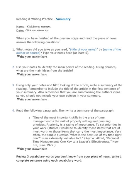 reading and writing practice download free pdf computing