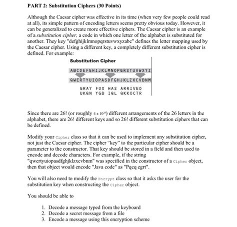 Solved Need Help With Ciphers In Java With Cipherdriver