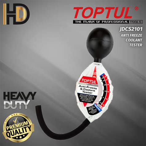 Toptul Anti Freeze And Coolant Tetser Heavy Duty Type Coolant Tester Jdcs2101 Shopee Malaysia