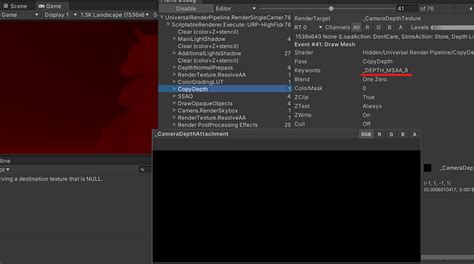 Need Clarification On Urps Use Of The Depth Prepass Unity Engine Unity Discussions