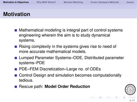 An Introduction To Model Order Reduction Pdf