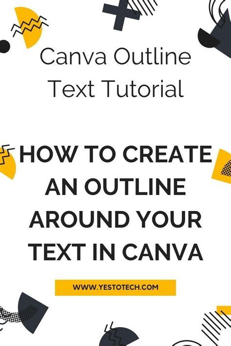 Canva Text Outline Tutorial Enhance Your Designs With Text Borders