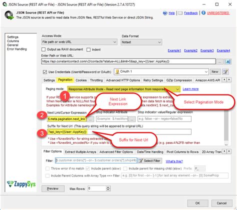 How To Read Constant Contact Data In Ssis Call Rest Api Load To Sql Server Zappysys Blog