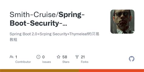 Github Smith Cruisespring Boot Security Thymeleaf Demo Spring Boot