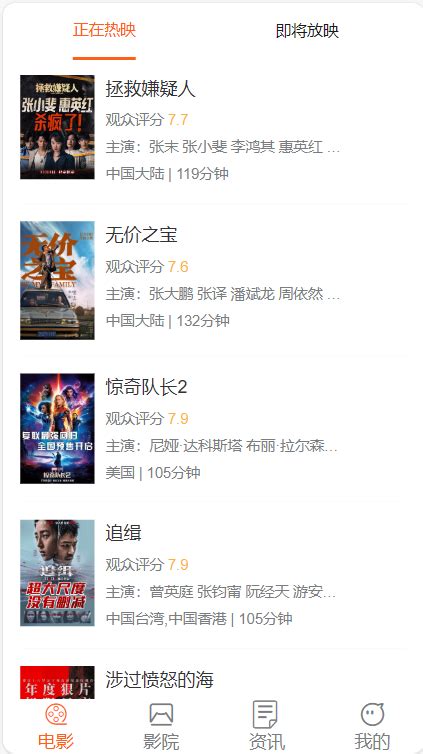 电影票售卖（仿卖座电影）平台系统开发 程序员客栈