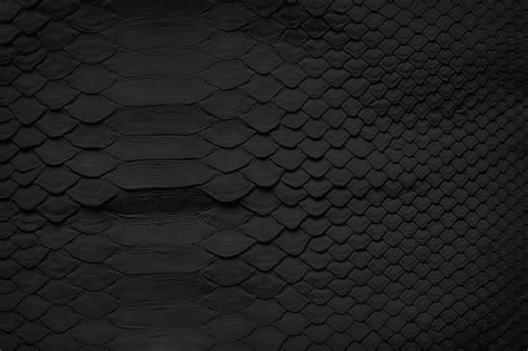 Black Python Skin