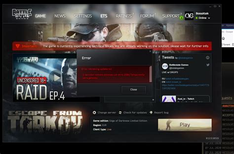 Troubleshooting The Tarkov Bad Gateway Error In Escape From Tarkov