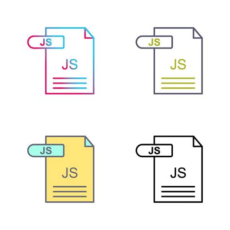 Js Vector Icon 25002787 Vector Art At Vecteezy