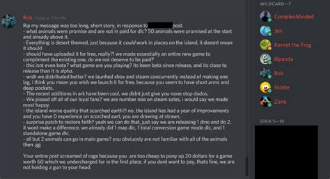 Ark Survival Evolved Dev Apologises For Calling Players Cheap Techraptor