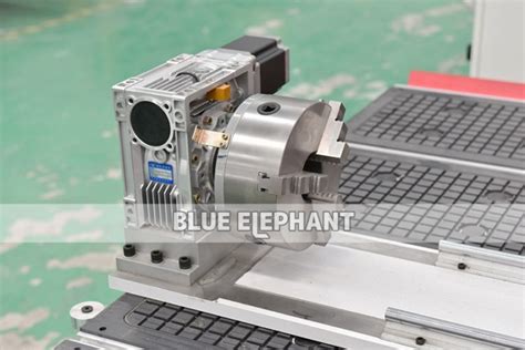 1530 Atc Cnc Router With Table Rotary Device Blue Elephant Cnc Machinery