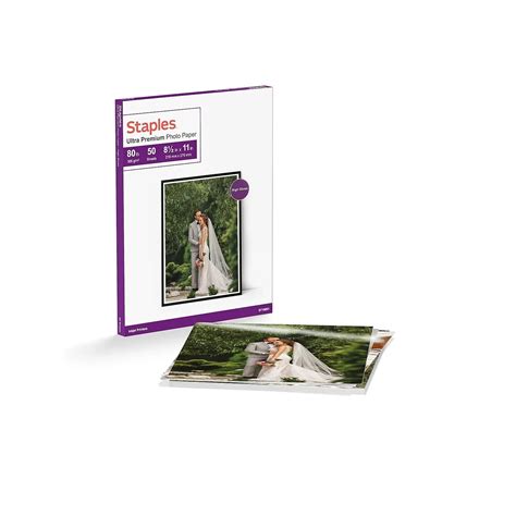 Staples Ultra Premium Glossy Photo Paper W X L Pack Cc St Walmart Com