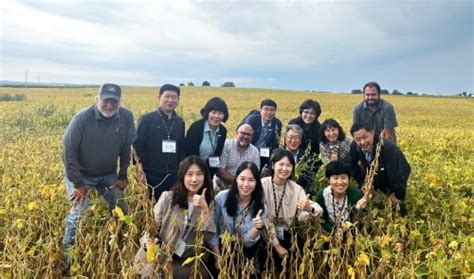 미국대두협회 미국 오하이오주 대두 산업 현장 교육 진행 한국경제