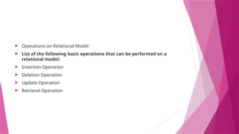Relational Model In Dbms Detail Explanation Pptx Databases Computer Software And Applications