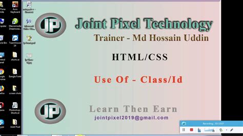 Web Design Learn Then Earn Html Class 6 Classidcolorpikersoft Youtube