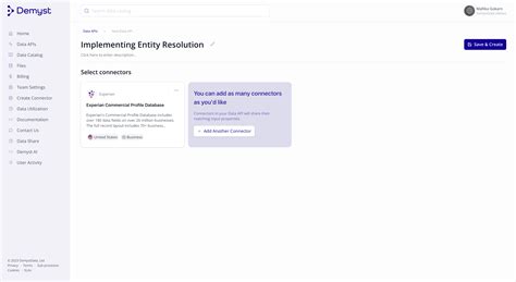 Configuring Entity Resolution