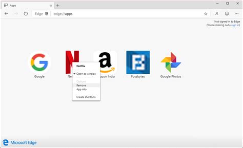 How To Install Any Website Pwa On Windows 10 Using Edge Chromium