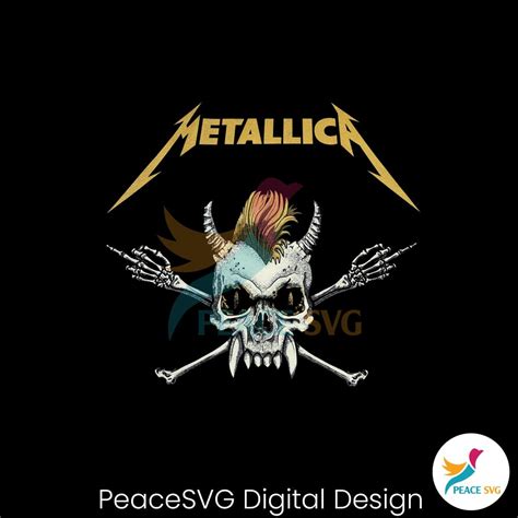 Metallica Scary Guy Seal Png Digital Download Peacesvg