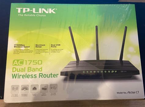 Used Tp Link Archer Ac1750 Smart Wifi Router Dual Band Gigabit Qualcomm Inside Ubb Threads