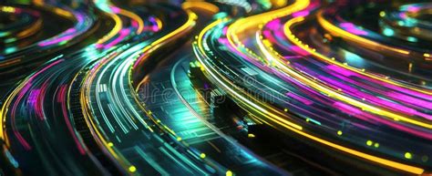 The Flow Of Digital Data In The Big Data Sector Fast Internet And