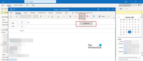 Signature Button Not Working In Outlook Fix