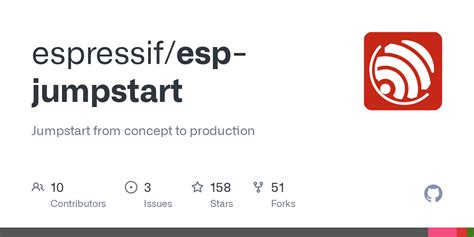 Github Espressifesp Jumpstart Jumpstart From Concept To Production