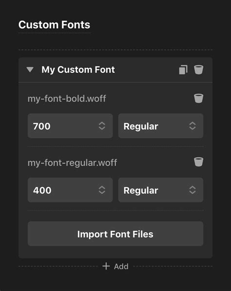 font manager themeco docs