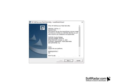 Download HP USB Recovery Flash Disk Utility For Windows 11 10 7 8 8 1 64 Bit 32 Bit
