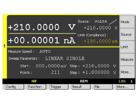 Keysight B B Source Measurement Unit Channel FA Resolution V A DC A Pulse