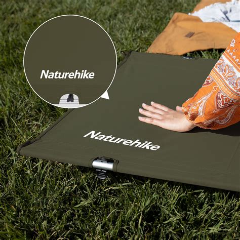 Раскладушка Naturehike Xjc05 190х65х15 см до150 кг темно зеленая