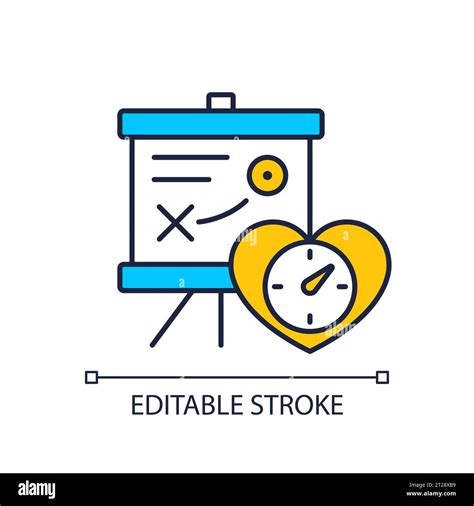 Thin Line Coordinate With Educational Institutions Icon Stock Vector