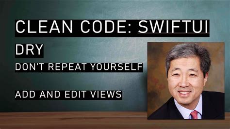 Clean Code In Swiftui Dry Dont Repeat Yourself Avoid Code Duplication In The Add And Edit