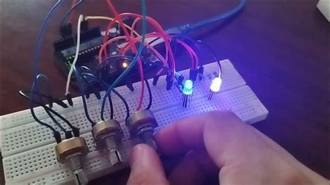 Práctica Arduino 7 Led Rgb Interactivo Con Potenciómetros Youtube Práctica Arduino 7 Led Rgb Interactivo Con Potenciómetros Youtube