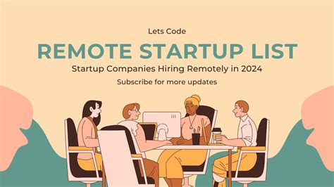 Remote Startup Companies Hiring Actively 2024 Lets Code Youtube